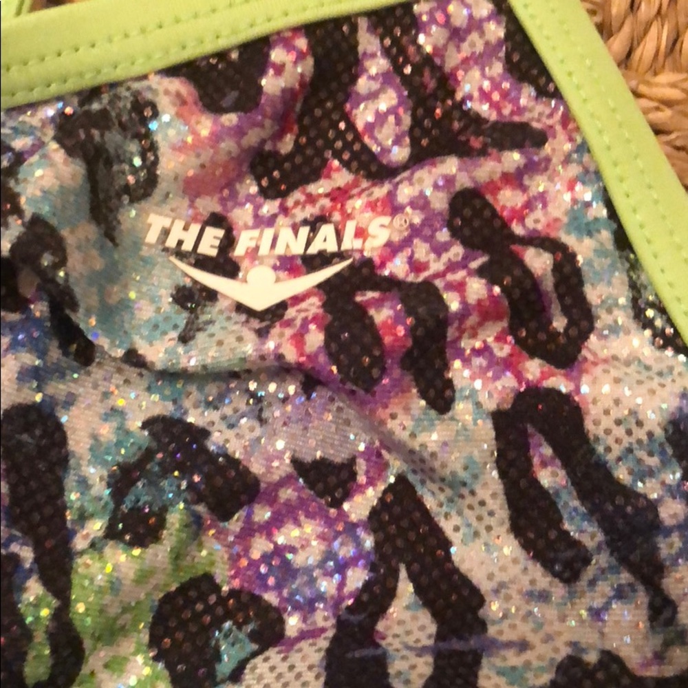 The Finals One Piece Shimmer Swimsuit - Gem